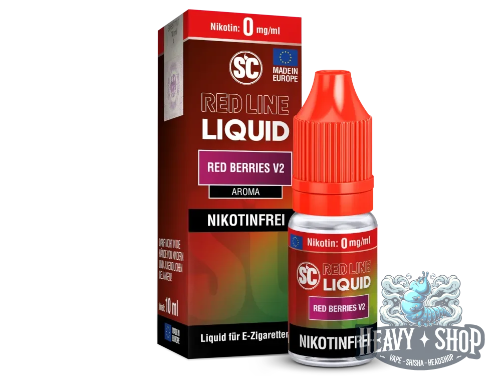 SC Red Line Red Berries V2 0mg Liquid | Heavy Shop, 8,99