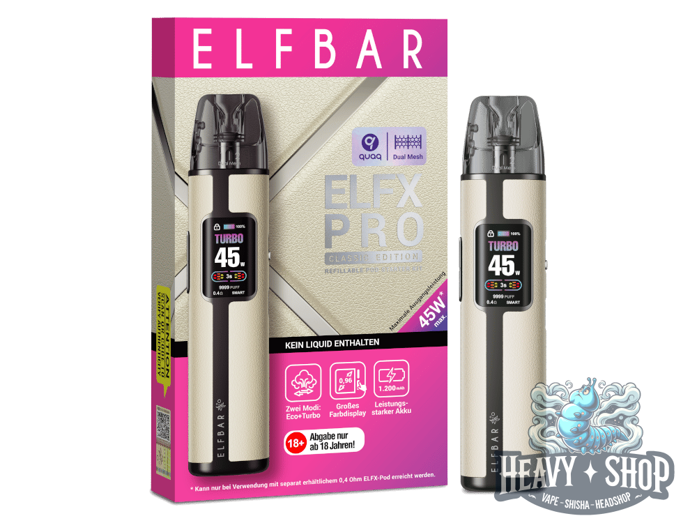 ELFBAR ELFX Pro kaufen | 45 Watt Pod-System mit Display, 32,99