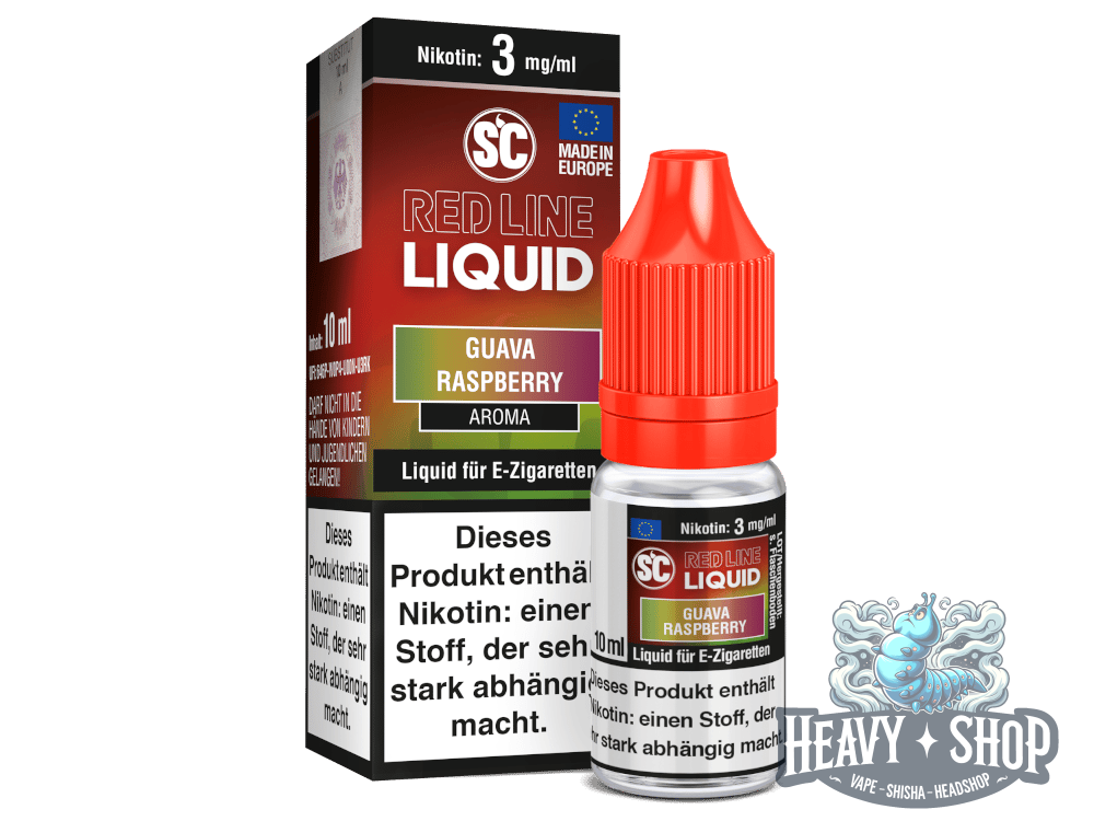 SC Red Line Guava Raspberry 3 mg Liquid kaufen | mild & fruchtig, 8,99